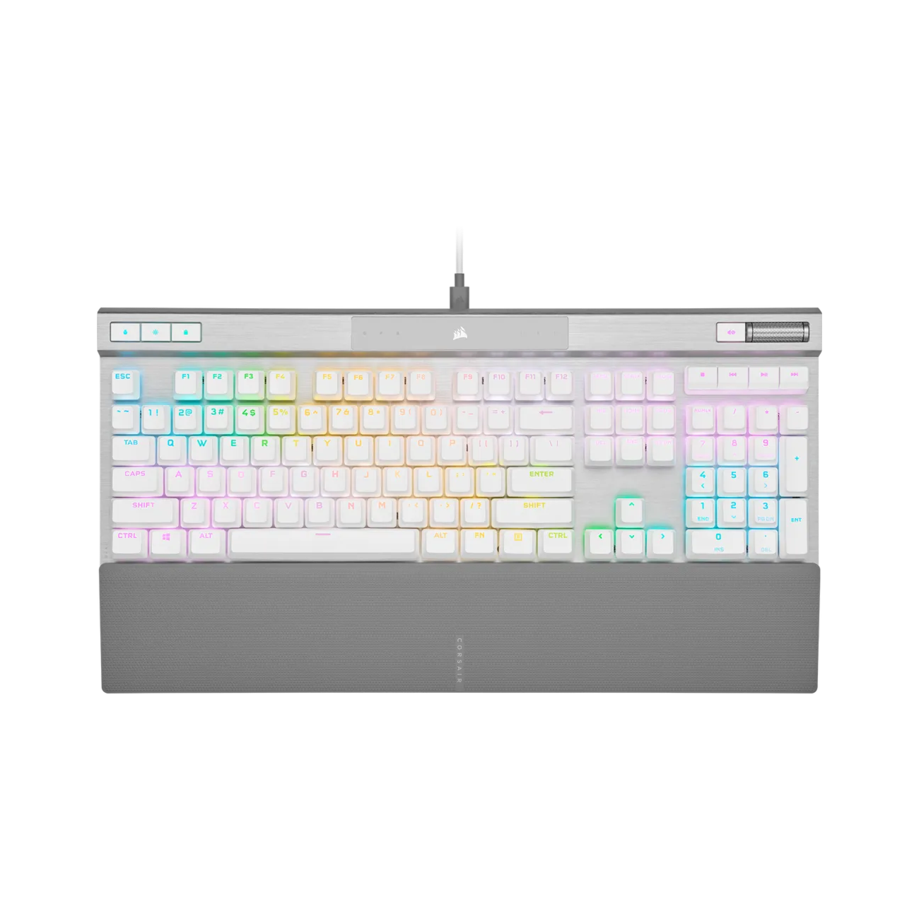 Corsair K70 PRO RGB Optical-Mechanical Gaming Keyboard with PBT DOUBLE ...