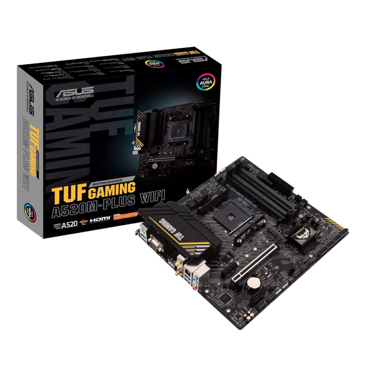 ASUS TUF Gaming A520-Plus WIFI – Turbo Tortoise Tech