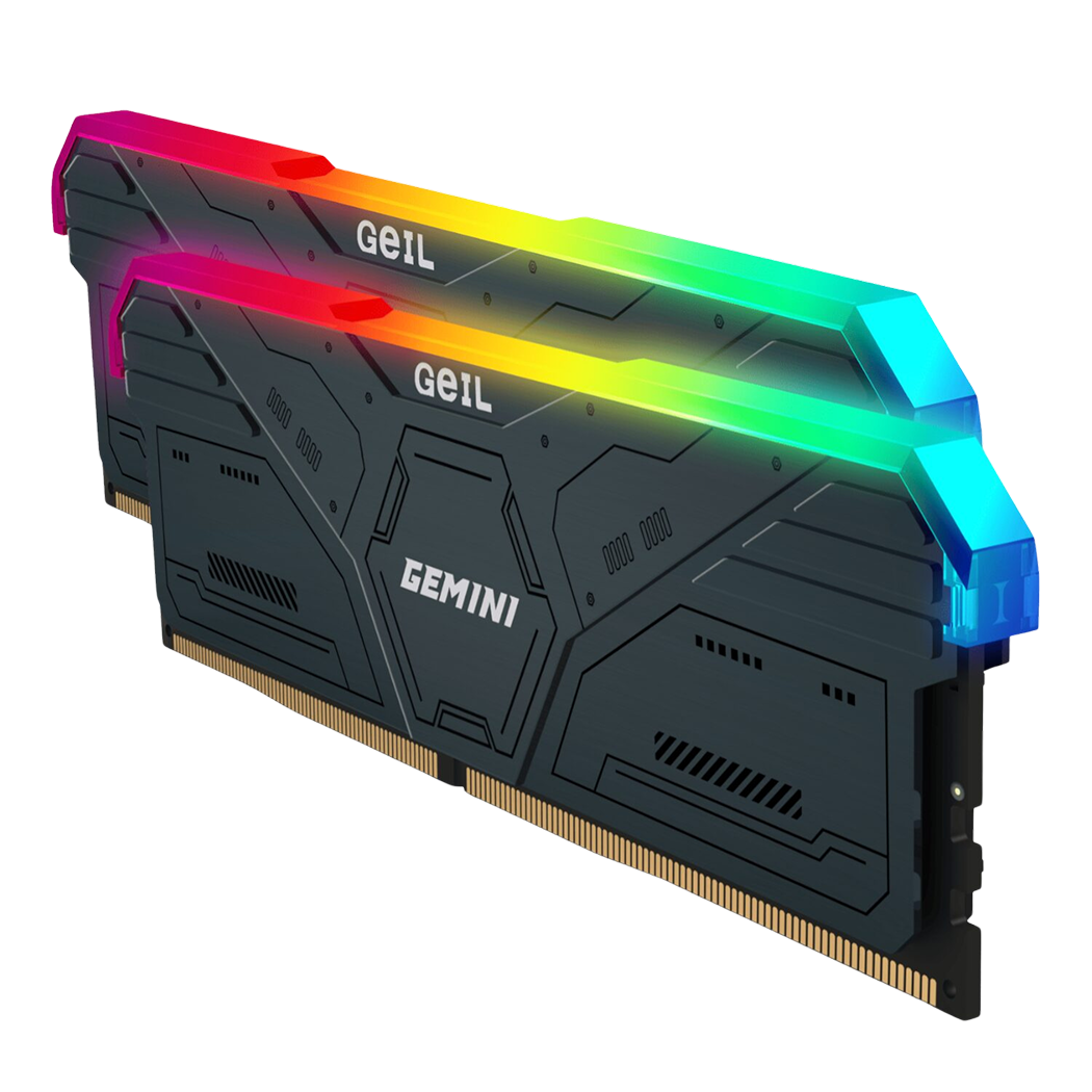 Geil Gemini RGB 64GB KIT(2X32GB) 6000MHz DDR5 Desktop Gaming Memory ...